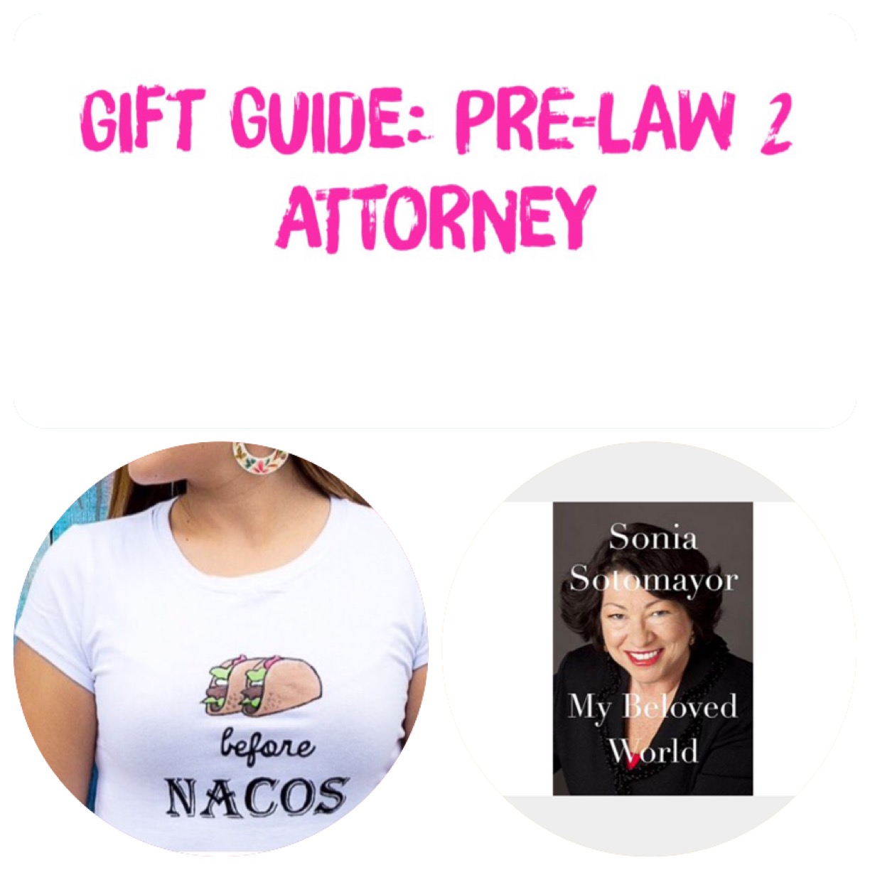 Gift Guide: Pre-Law to Attorneys - Latinas Uprising